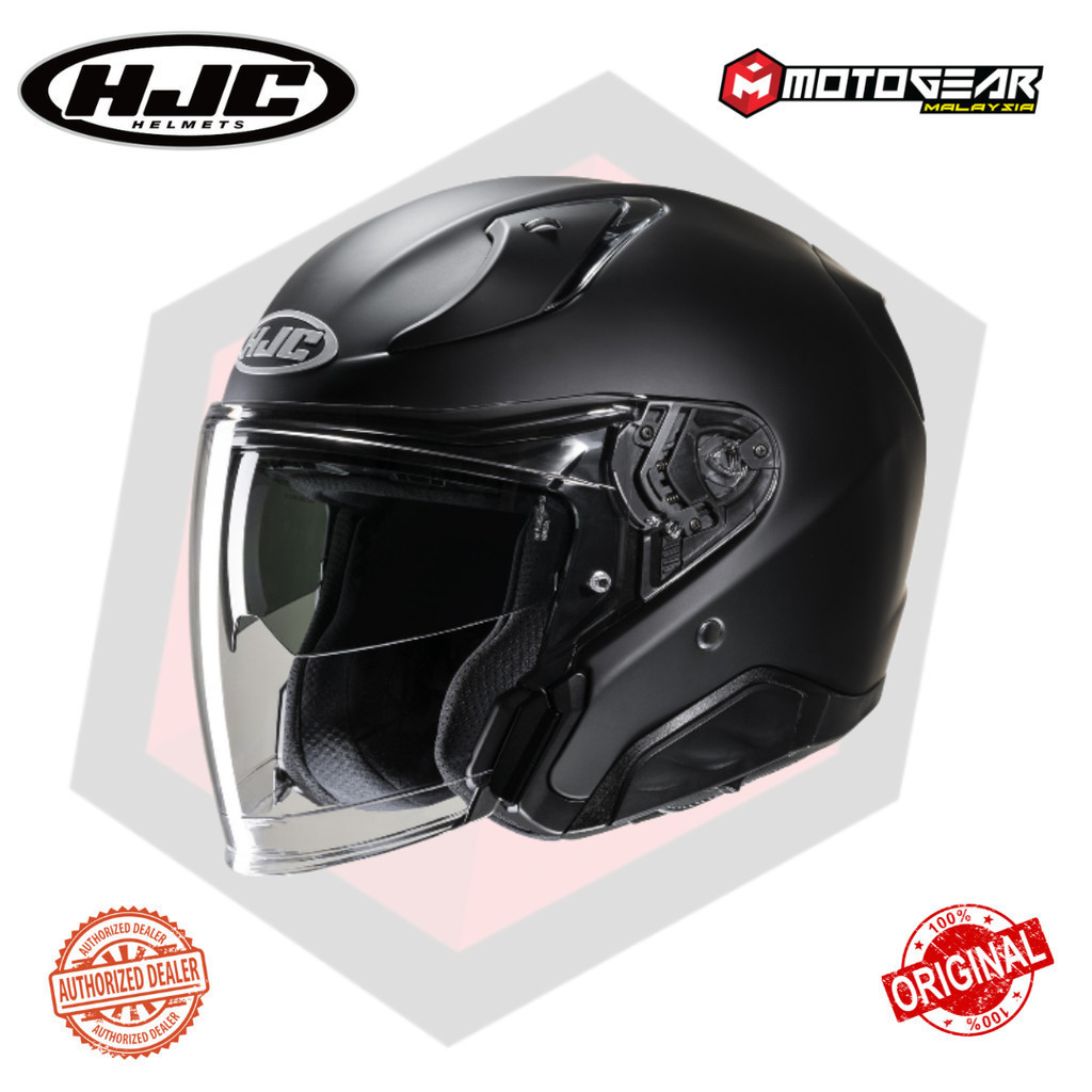 HJC RPHA 31 Matt Black Solid Jet Helmet | Shopee Malaysia