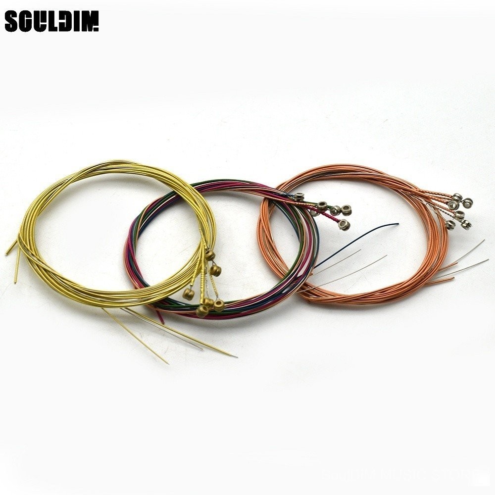 Acoustic Guitar String Steel Folk Wooden Guitarra Strings Guitar ...
