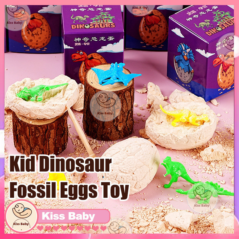 Dinosaur Eggs Discover Dinosaur Fossil Egg Clay Archaeology Educational ...