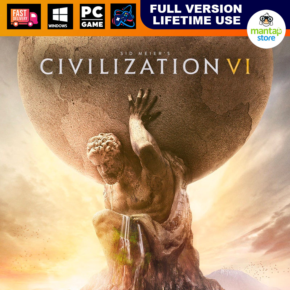 Sid Meiers Civilization VI Digital Deluxe 🔥[ PC DIGITAL GAMES ]🔥[ OFFLINE ]🔥[ STRETAGY GAMES ...