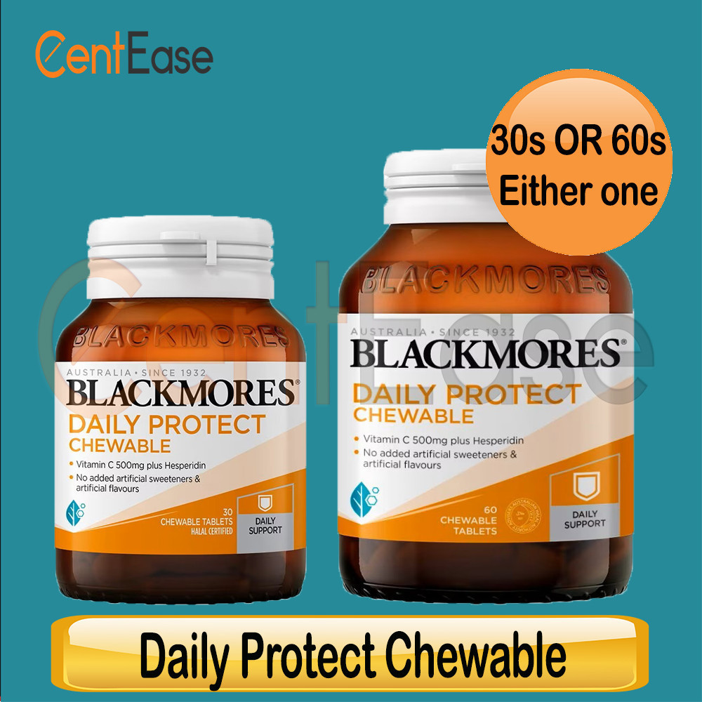 Blackmores Daily Protect Chewable Supplement 30s/60s (Exp: Nov 2025 ...