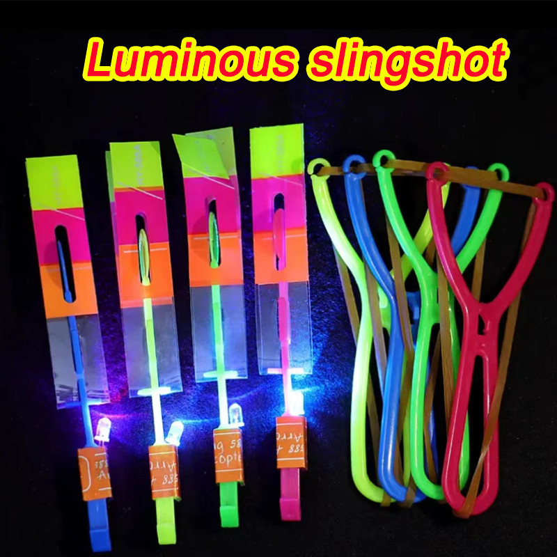 Amazing Light Toy Arrow Rocket Helicopter Flying Toy LED Light Toys ...