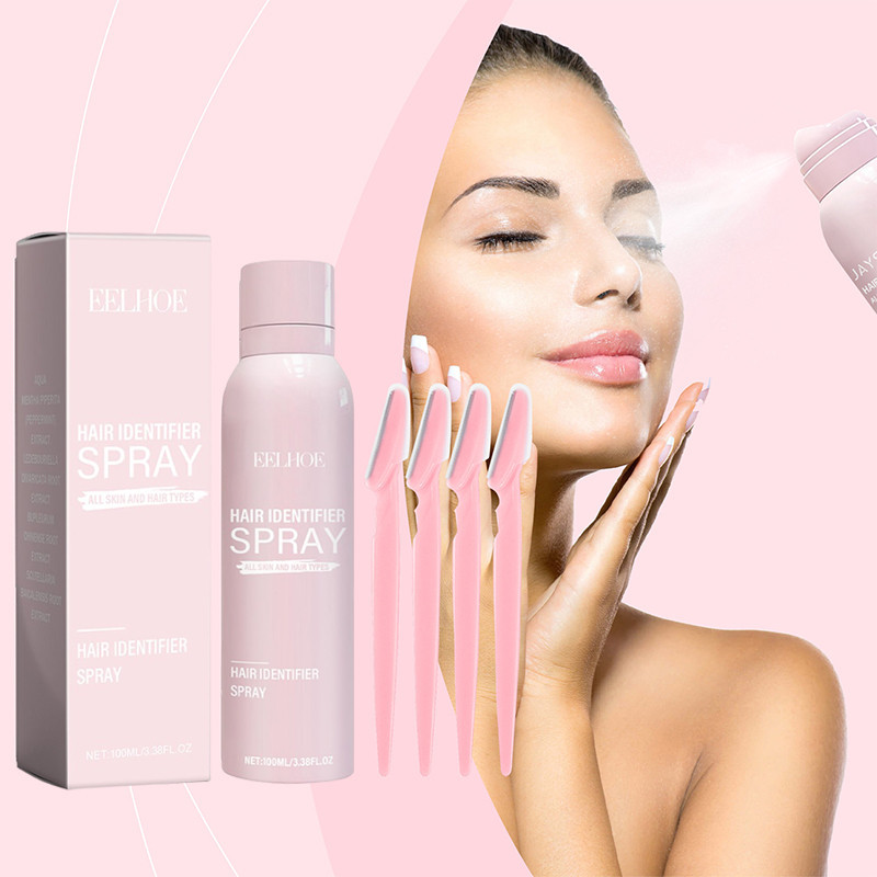 Hair Identifier Spray for Facial Shaving Delicate Formula Face Shaving ...