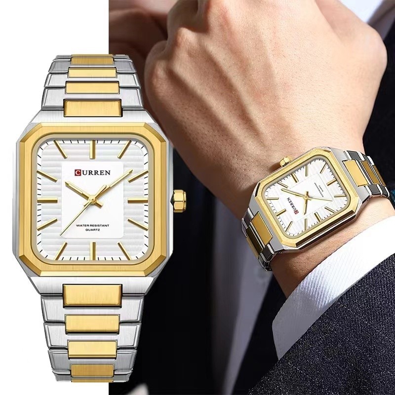 Curren CURREN 2025 New Style 8457 Men's Watch Simple Casual Business ...