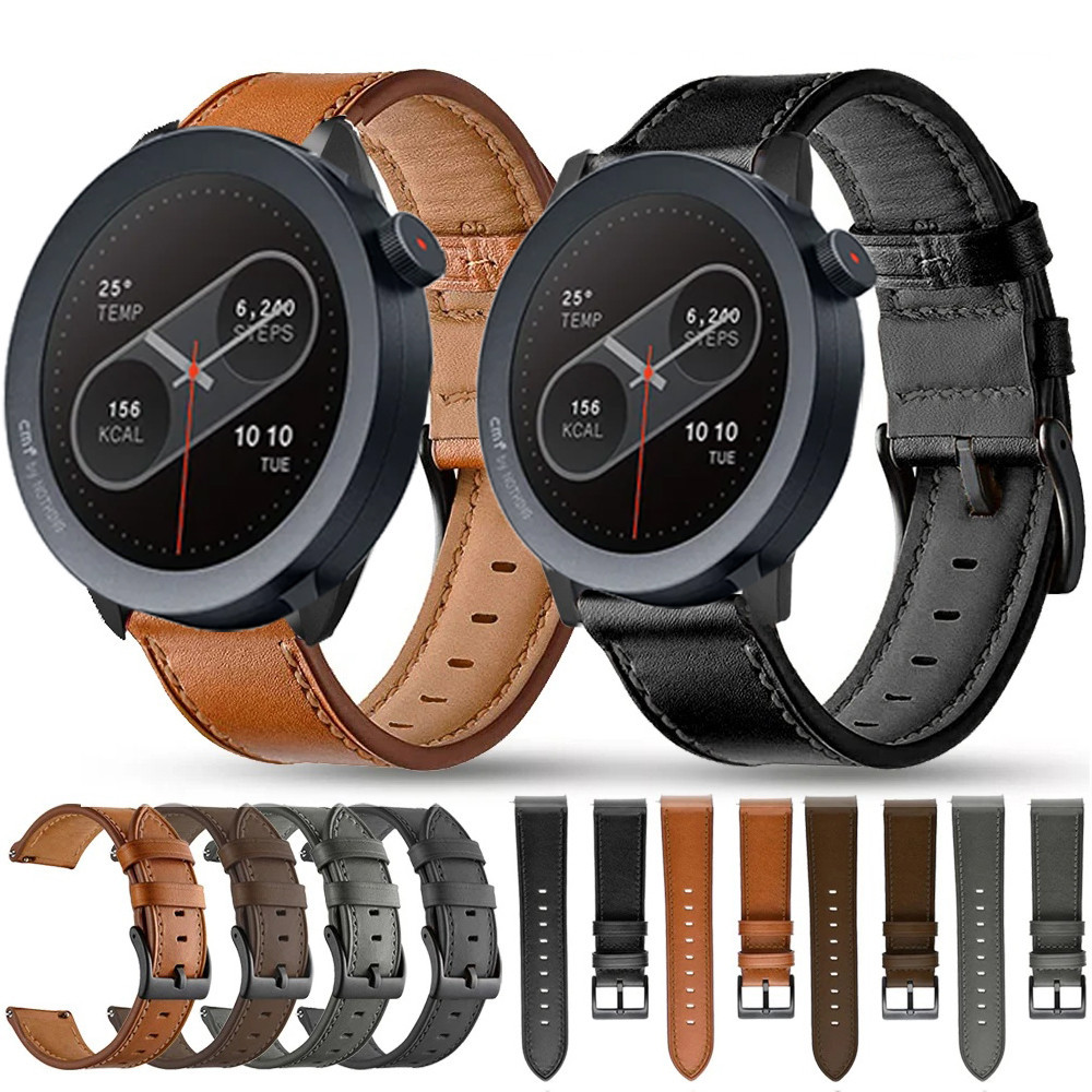 Leather Strap Watchband for CMF Watch Pro 2 Smart Wriststrap Quick ...
