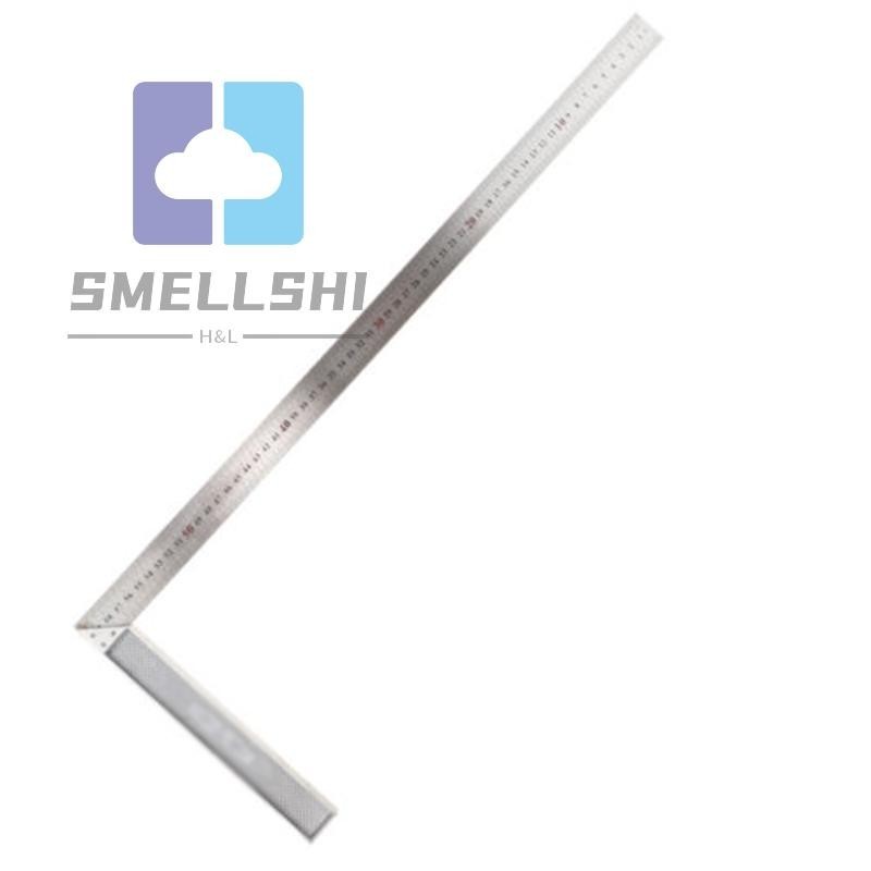 【SMELL】Professional Tool Carpenter Ruler L Shape Angle Square Ruler ...
