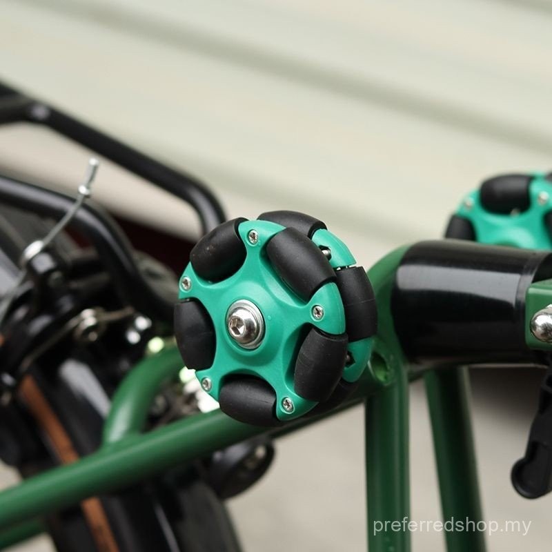 Roda Universal Caster basikal Omni-arah roda Brompton kain kecil lipat ...