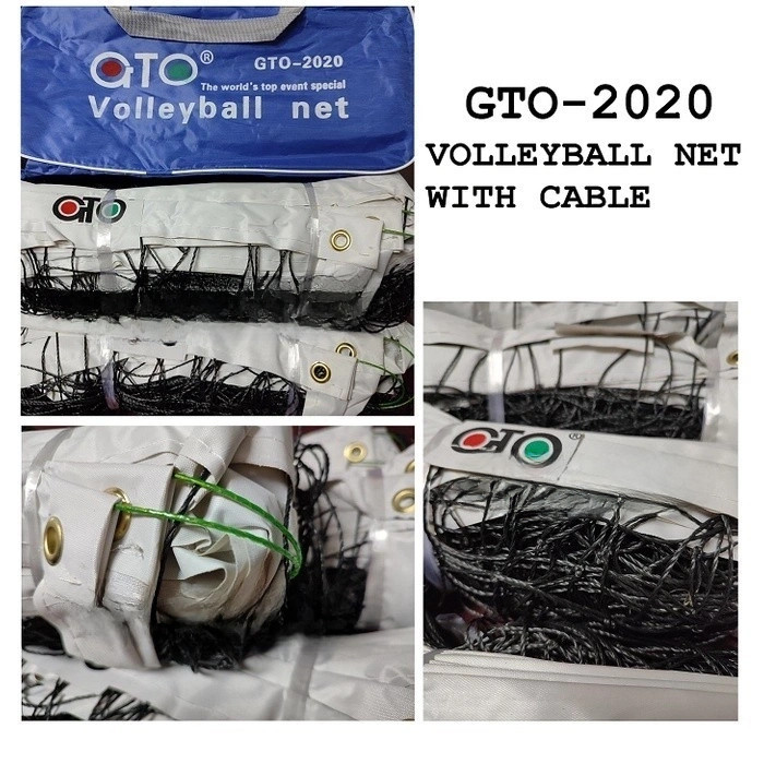 GTO-2020 Volleyball Net with Cable / Jaring Bola Tampar | Shopee Malaysia