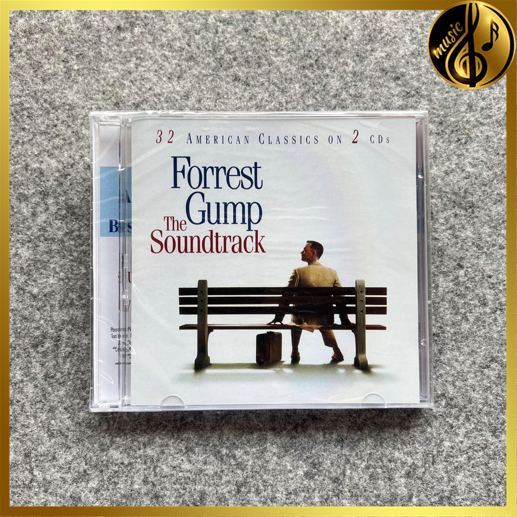 Forrest Gump The Soundtrack Original 2CD Album [Sealed] Brand New Fast Delivery | Shopee Malaysia