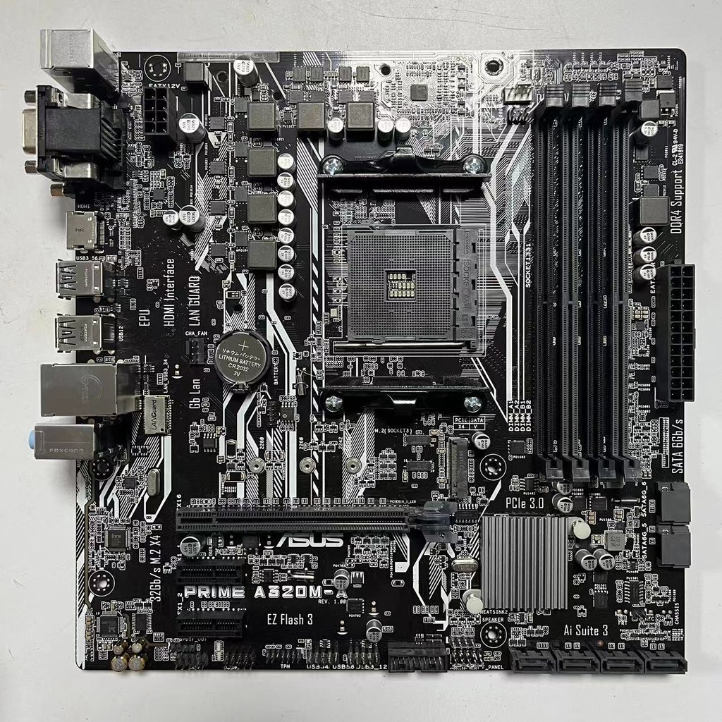 Msi A320M-A PRO MAX/M2 V2/V/VD PLUS/S/VH/WATER AM4 Motherboard | Shopee ...