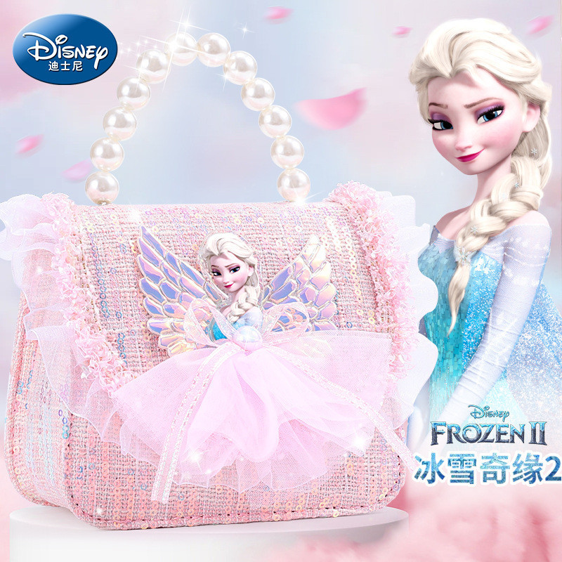 Disney Disney 2024 Princess Elsa Bag Girl Girl Crossbody Bag Disney ...