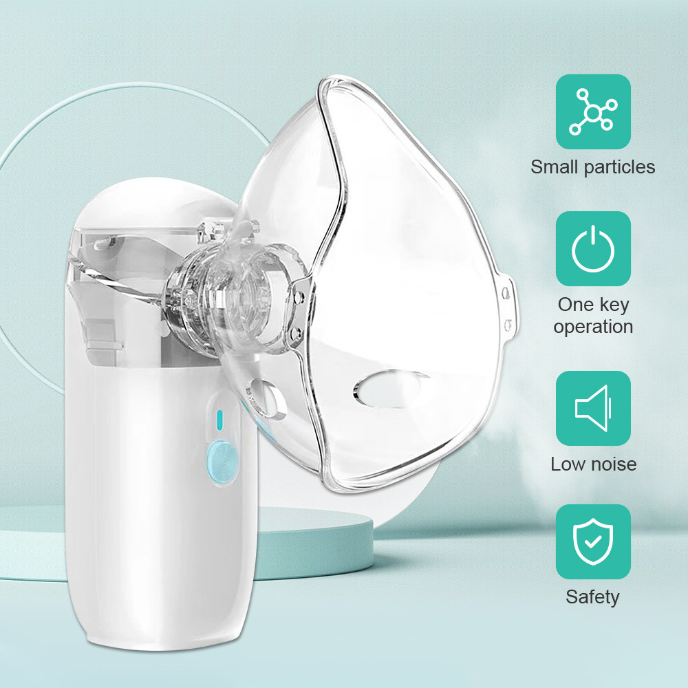Portable Nebulizer Machine for Kids and Aldult Stuffy Nose Cough Asthma ...