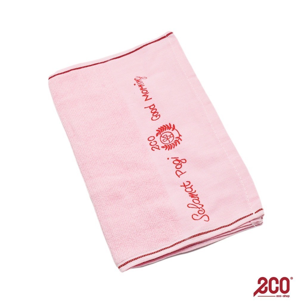 Ene Good Morning Pink Hand Towel (70cmx35cm) | Shopee Malaysia