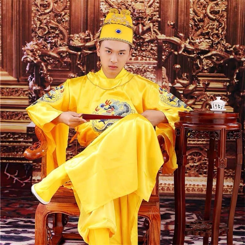 Qing Dynasty Costume Men Hanfu Royal Robe Hanfu Full Set Men Ming ...