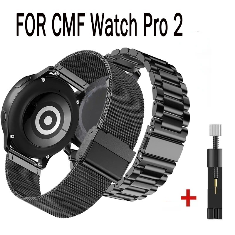 Watch Bracelet Strap for CMF Watch Pro 2 Smartwatch Stainless Steel ...