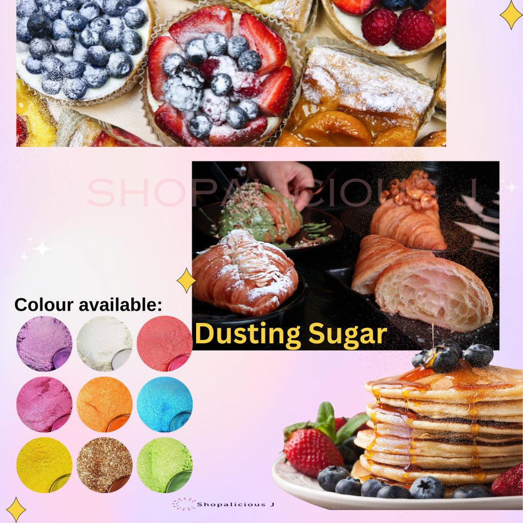 Colorful Dusting Sugar/ Icing Sugar / Powdered Sugar / Snow Powder / 糖粉 ...