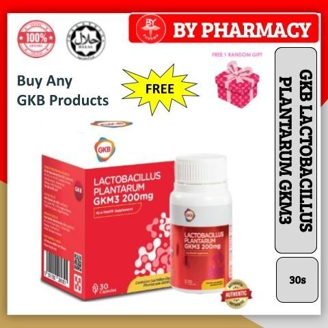 GKB Lactobacillus Plantarum GKM3 200mg 30s | Lose Belly Fat | Weight ...