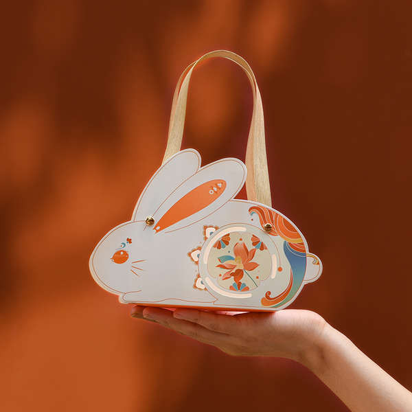 cupcake box 月饼礼盒 mooncake box 2024 Kotak Hadiah Mudah Alih Cute Jade ...