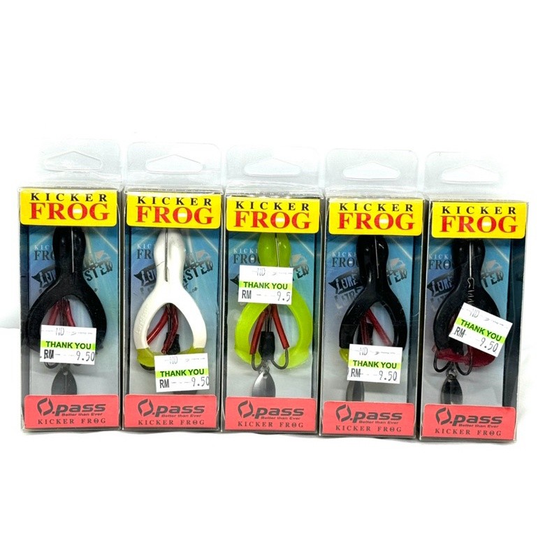 OPASS KICKER FROG SOFT LURE 🔥Ready Stock🔥 100% Original🔥 | Shopee Malaysia