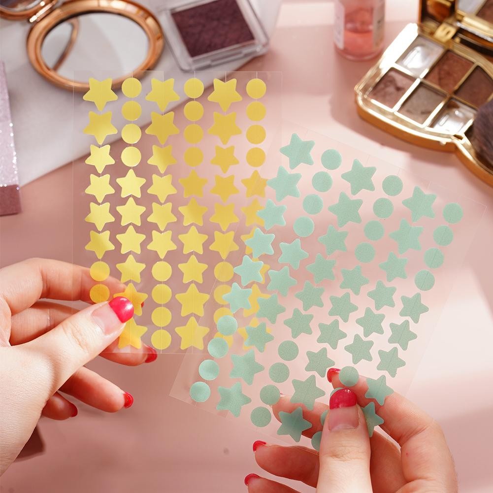 60pcs Star Pimple Patch Acne Colorful Invisible Acne Skin Care Stickers ...