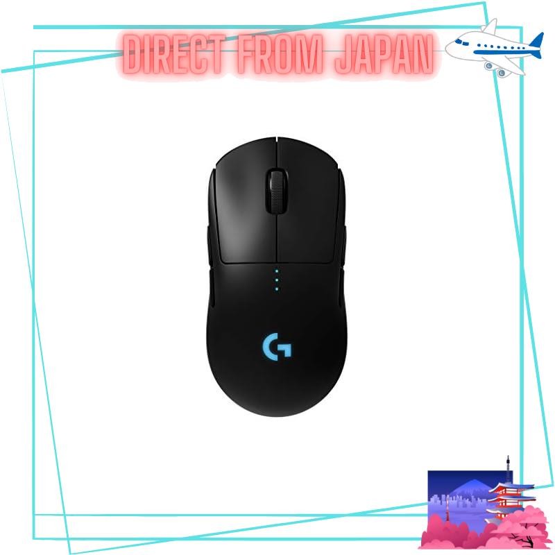 Logicool G Pro Wireless Gaming Mouse with HERO16K Sensor, LIGHTSPEED Wireless, LIGHTSYNC RGB ...