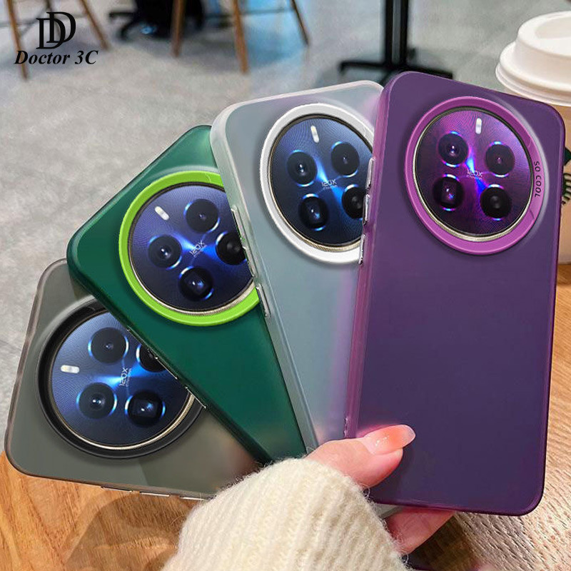 Matte Electroplate Hard Solid Color IMD Phone Case Cover For Realme 13 12 12X 11 11X 10 10T 9 9i ...