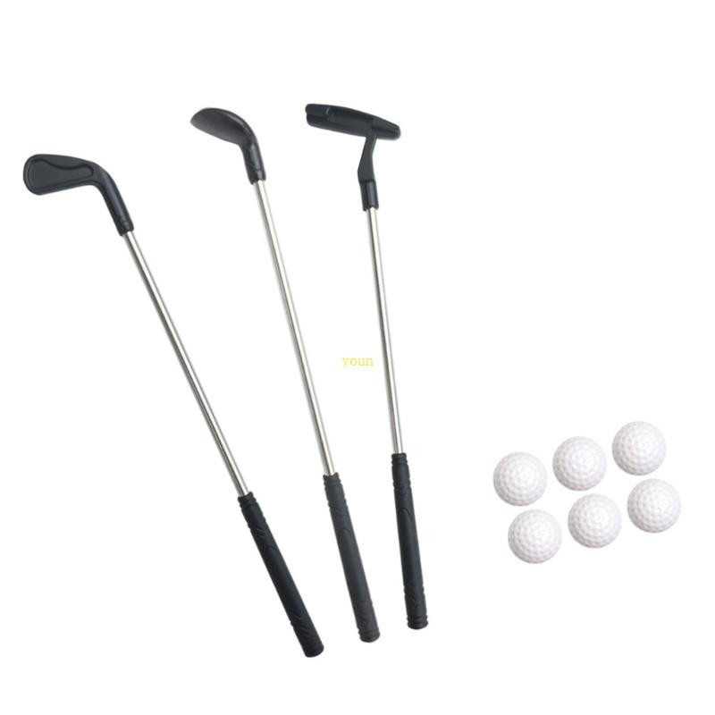 youn Portable Mini Golf Putter Set for Desktop Game Indoor Family ...