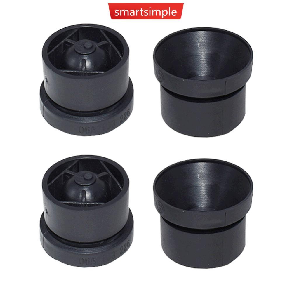 SMARTSIMPLE 4Pcs Car Engine Cover Cushion Rubber Stop Jounce Bumper ...