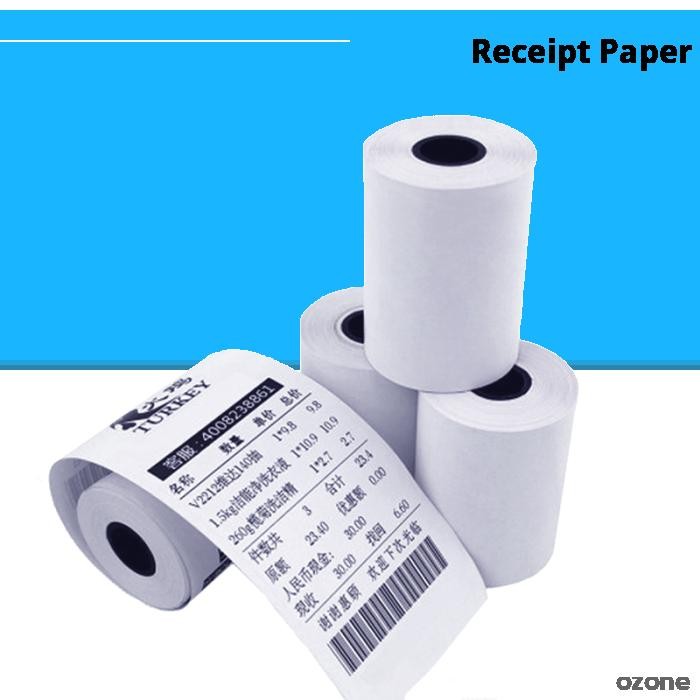 Thermal Receipt Paper For Pos System Printer 58mm 80mm (10 rolls ...