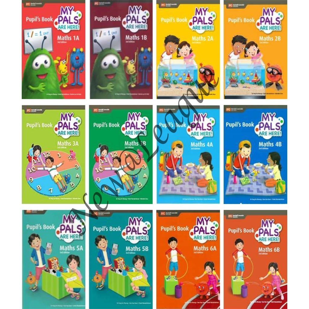 My Pals Are Here Maths Pupil Book 1A-6B/3rd Edition | Shopee Malaysia