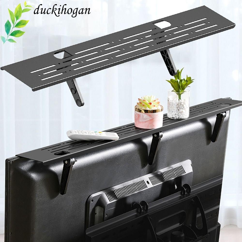 DUCKIHOGAN TV Top Shelf, Computer Saving Space Storage Rack, Router ...