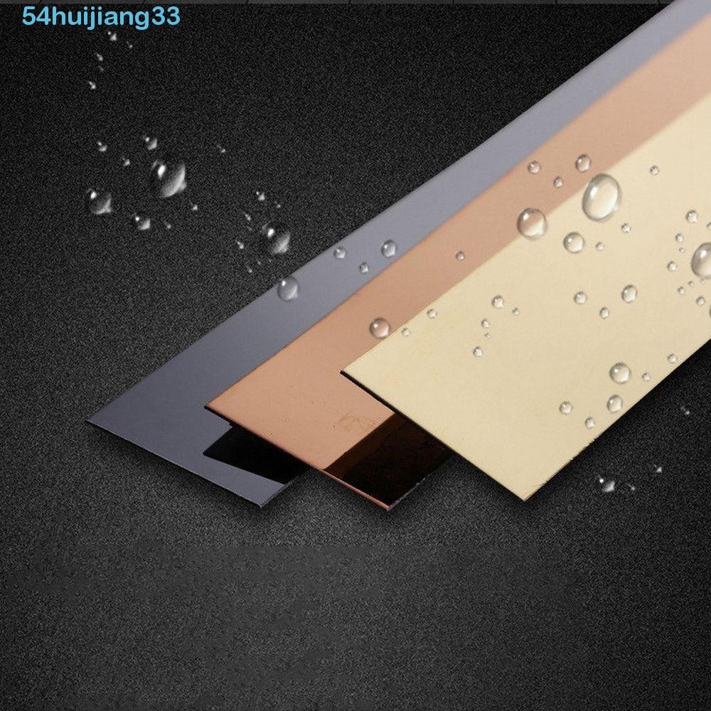 HUIJIANG Decorative Lines Wall Tile Strip Mirror 5Meter Floor Tile ...