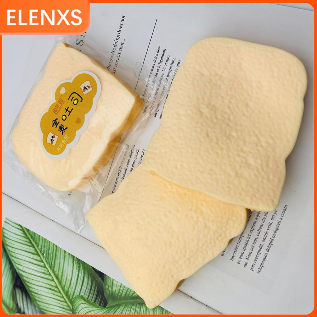 Stress Relief With Artificial Toast Bread Toy Safe Cute Relieve ...