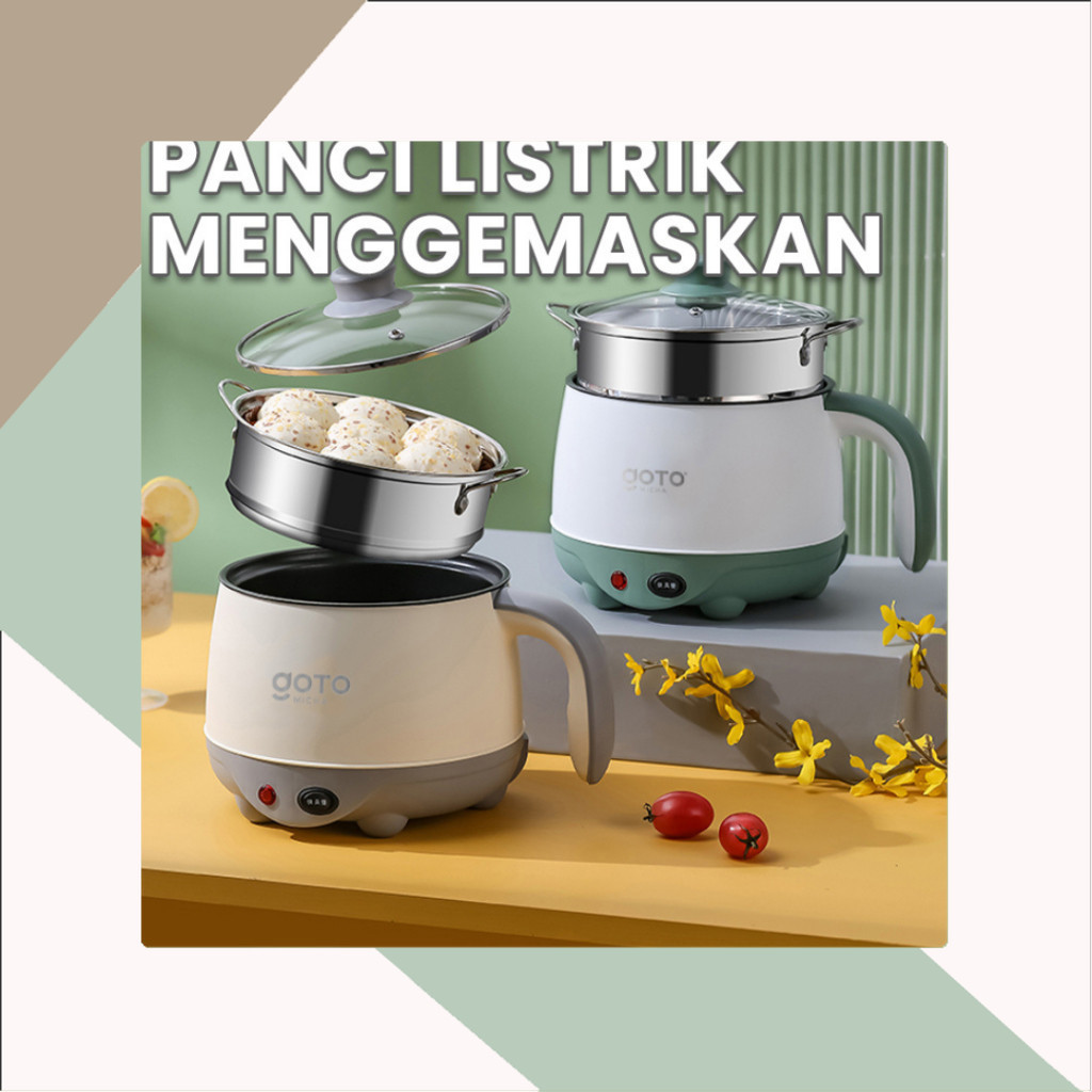 Goto Micha Electric Pan 1.8 L Multipurpose Electric Mini Fry Pan Hotpot ...
