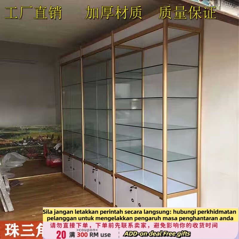 Get 7% coupon+gift】n Cabinet Glass Showcase Model Display Cabinet with ...
