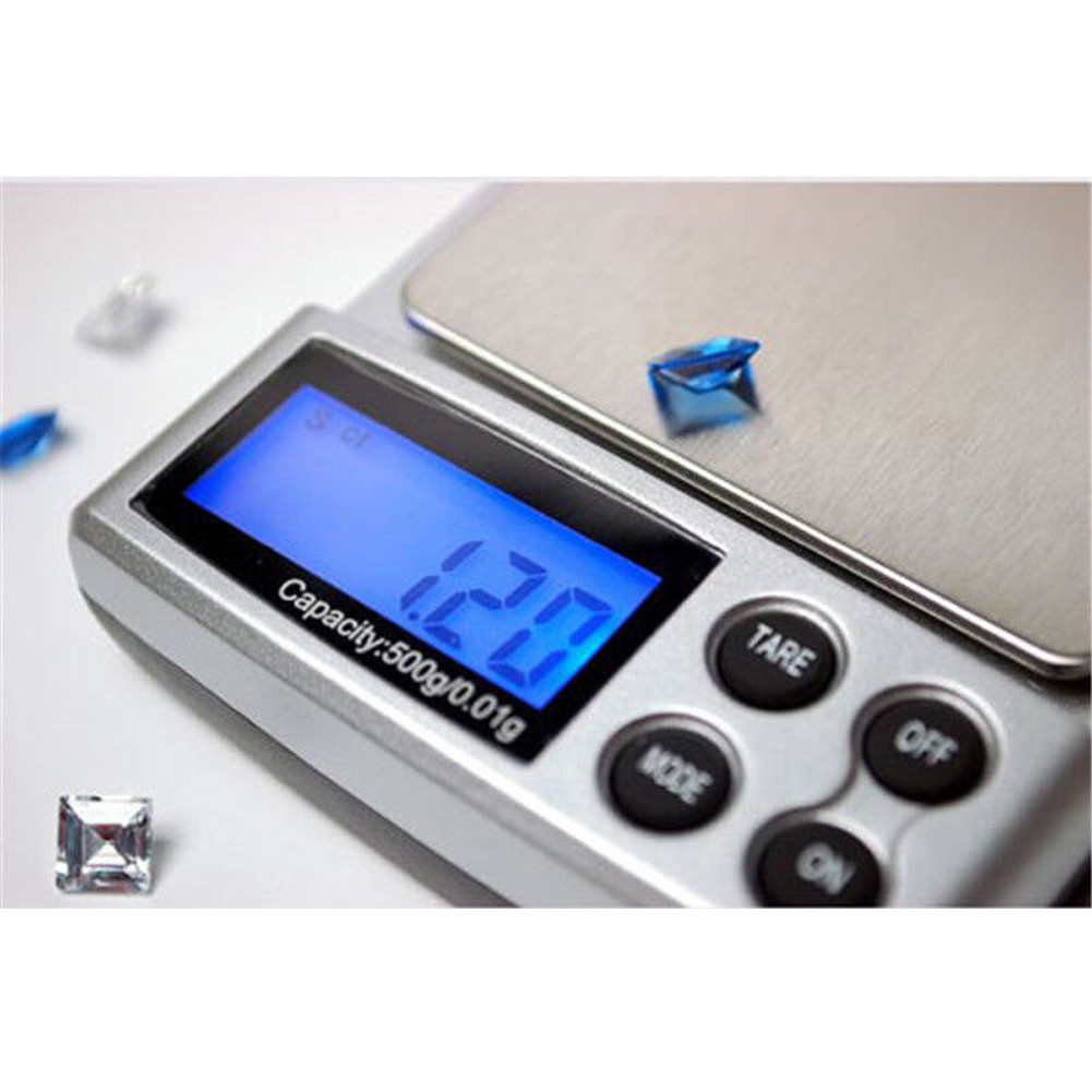 [Redkee.my] 500g x 0.01g Digital Pocket Scale Gold Silver Jewelry ...
