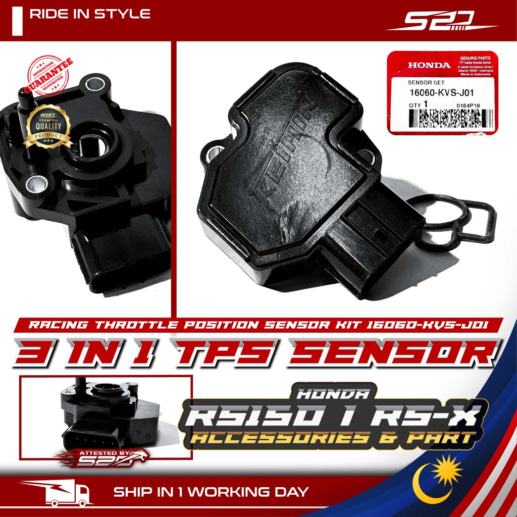 TPS 3 IN 1 Sensor KEIHIN HONDA RS150 RS-X 150 Racing Throttle Position ...