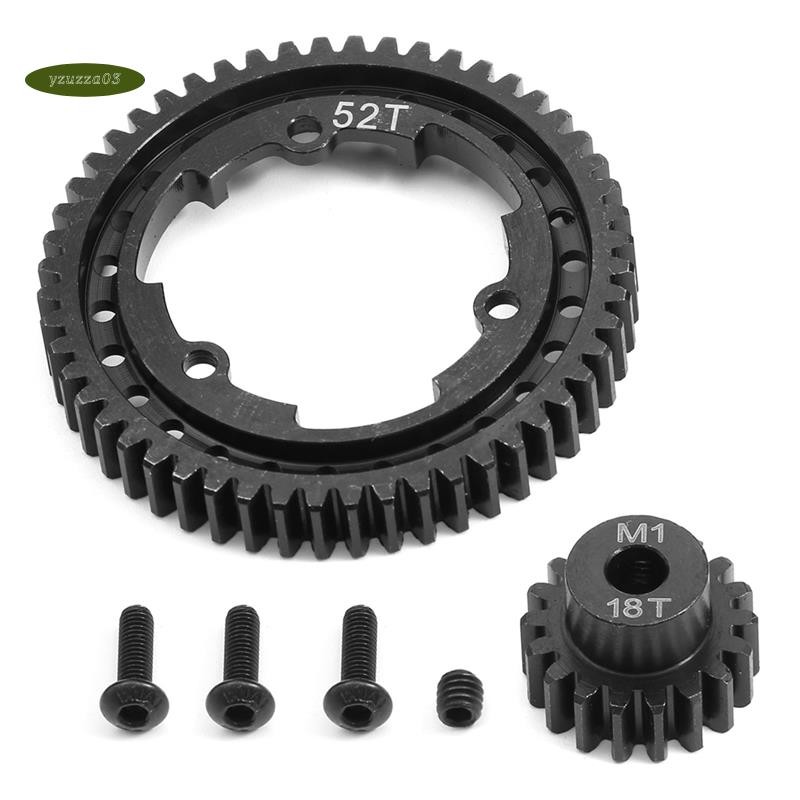 RC Car Hardened Spur Gear Kit for 1/5 1/7 XO-1 1/10 1/10 E- 2.0V XL ...