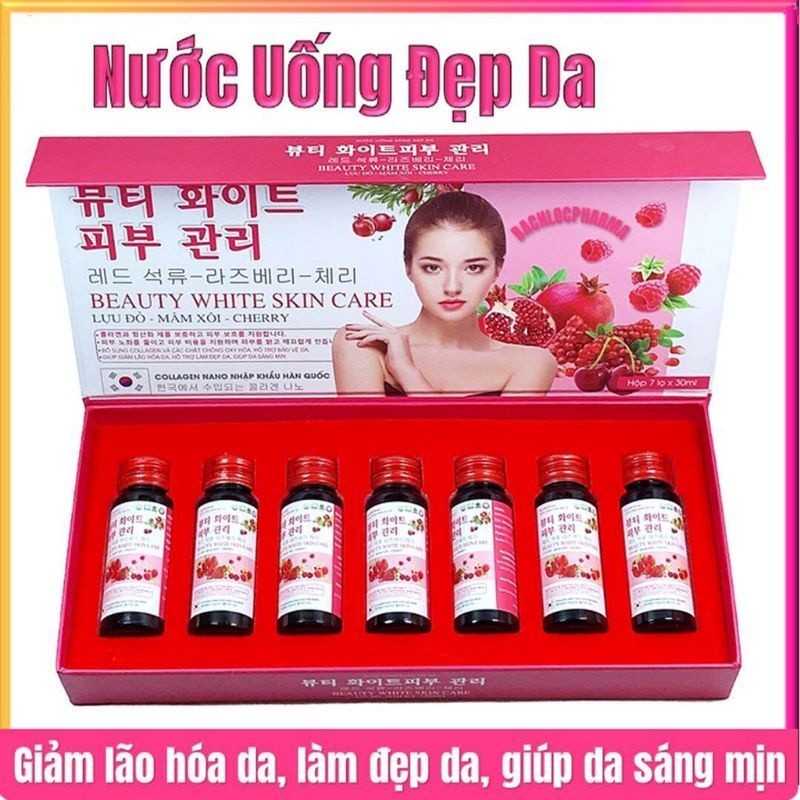 (1/3 Tubes, box) Collagen Nano Red Pomegranate Skin Brightening Drink ...