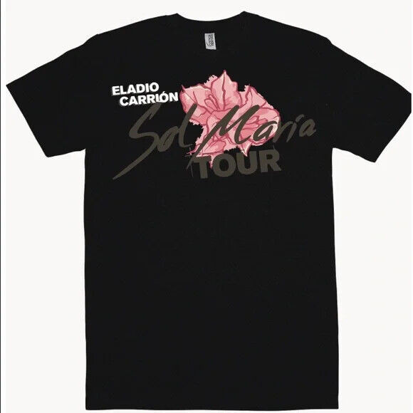 Eladio Carrión Sol Maria Tour T Shirt L New Hip Hop Merch 2024 | Shopee ...