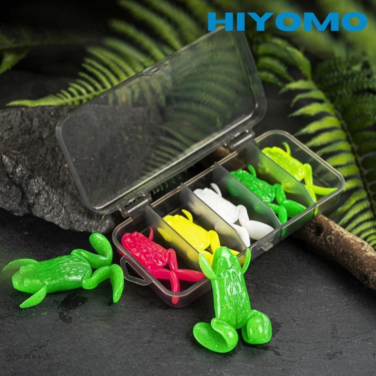 LINNHUE 5pcs/lot Soft Frog Fishing Lure Set 5g 10g Scooper Jump Frog ...