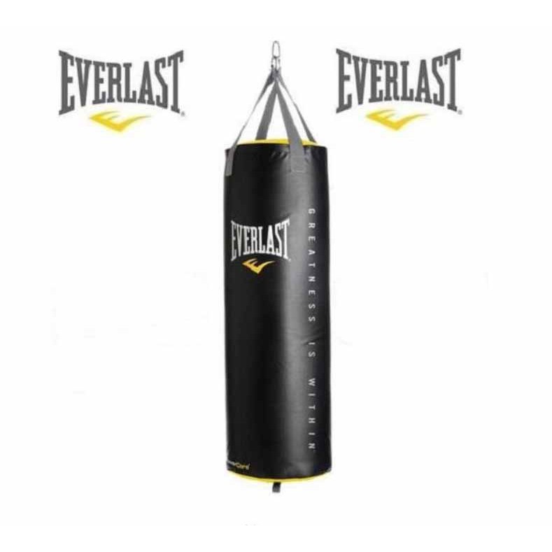 EVERLAST Boxing Muay Thai Training Kick Punching Heavy Bag Beg MMA 4ft ...