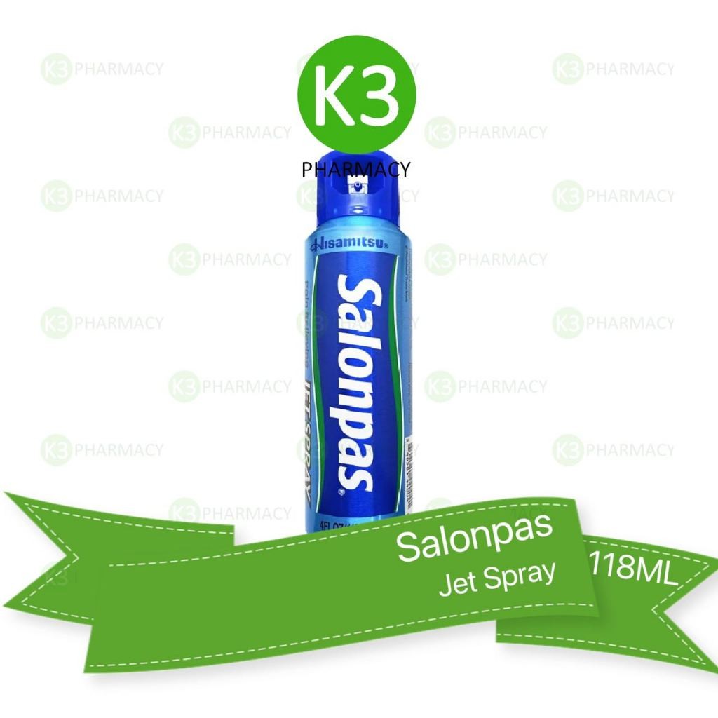 Salonpas Pain Relieving Jet Spray (118ML) | Shopee Malaysia
