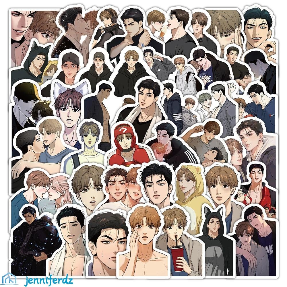 JENNIFERDZ Joo Jaekyung Kim Dan Manga Sticker, Gifts Anime Korean Jinx ...