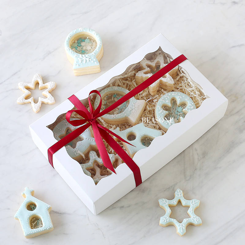 [Biscuit Packaging Box] Icing Biscuit Nougat Packaging Box Packaging ...