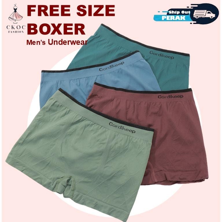 Men Underwear Boxer Innerwear High Elastic Breathable Comfortable ...
