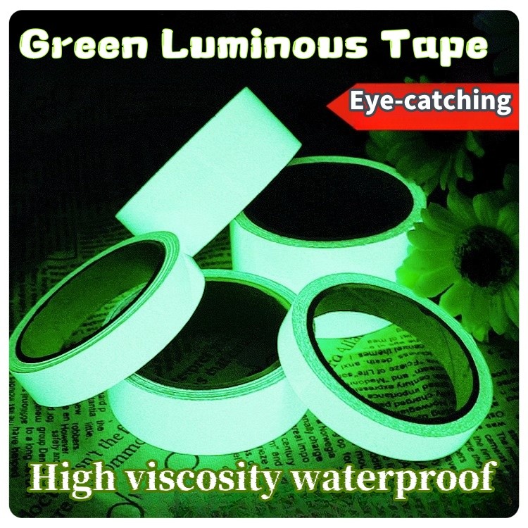 3M Self-adhesive Luminous Tape Night Vision Glow Stickers Stair Fall ...