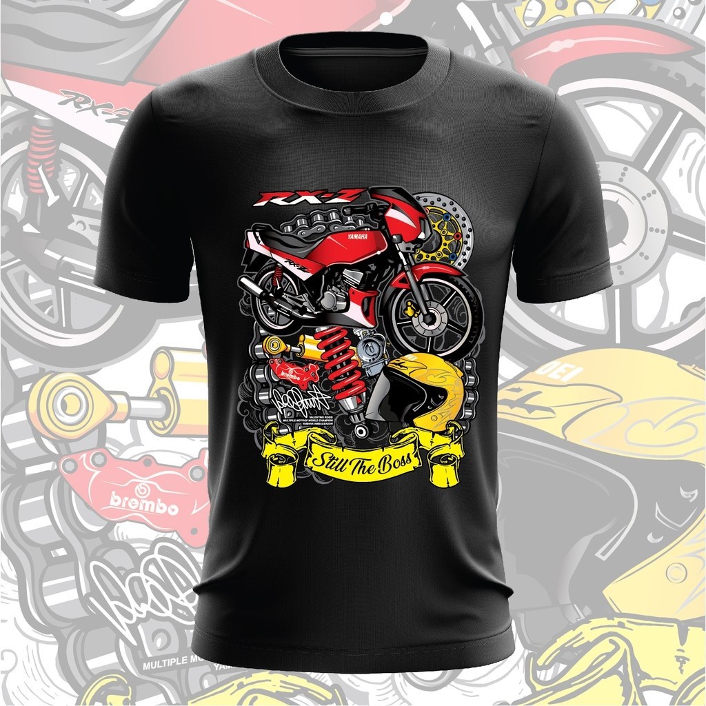 MURAH BAJU VIRAL Baju RXZ Catalyzer Cotton T-shirt Men women Short ...