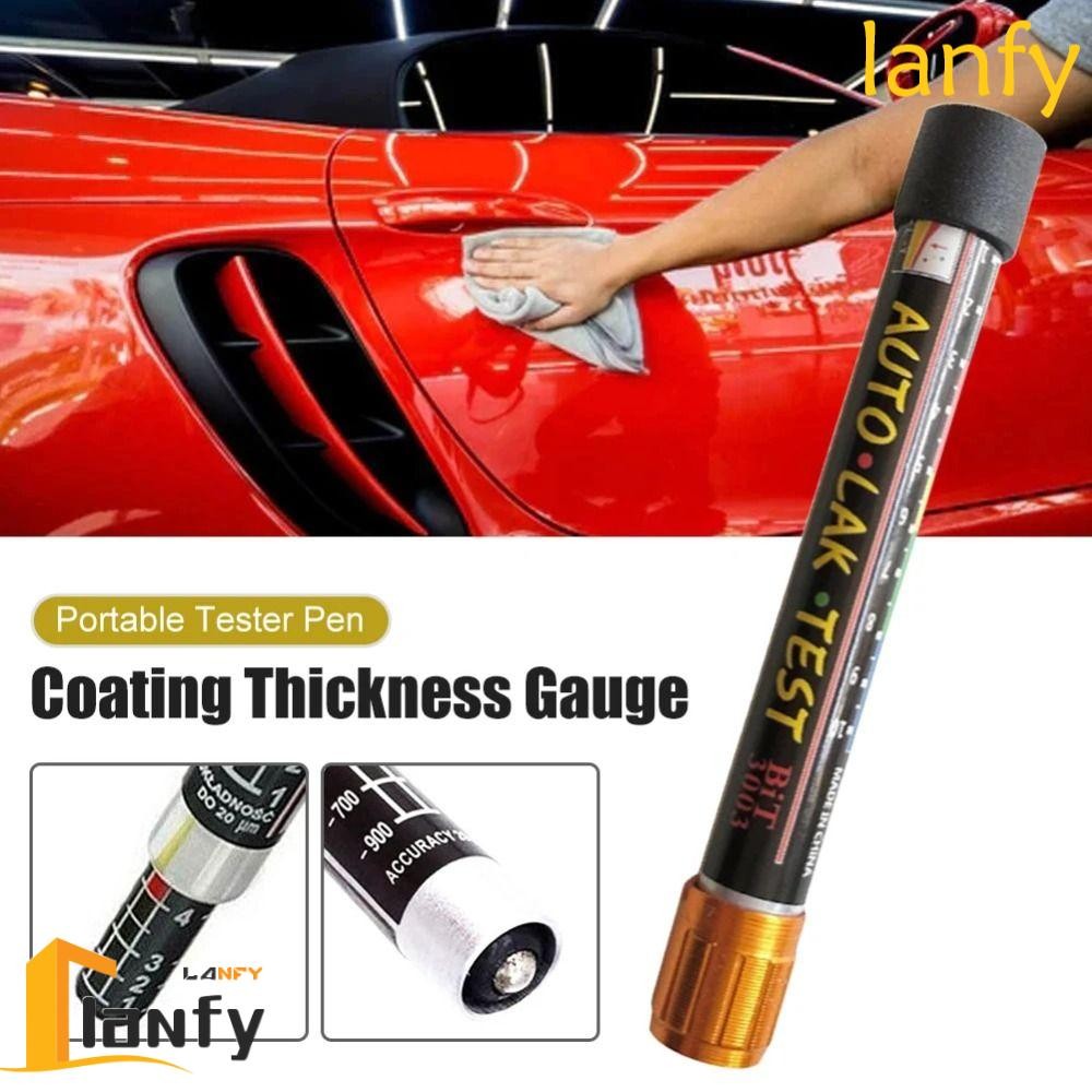 LANFY Car Paint Thickness Tester Pen, Lak Test Bit Plastic Car Paint ...