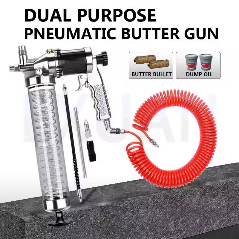 Dual Purpose Continuous Grease Dispenser High Pressure Pneumatic Grease ...